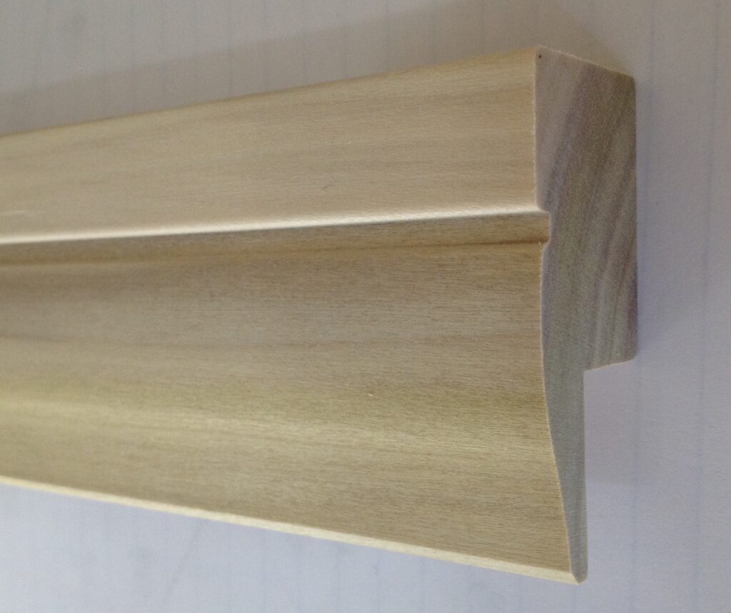 2 1/2 Shaker Poplar Top Cap Chair Rail Molding - Sold by the Foot ...